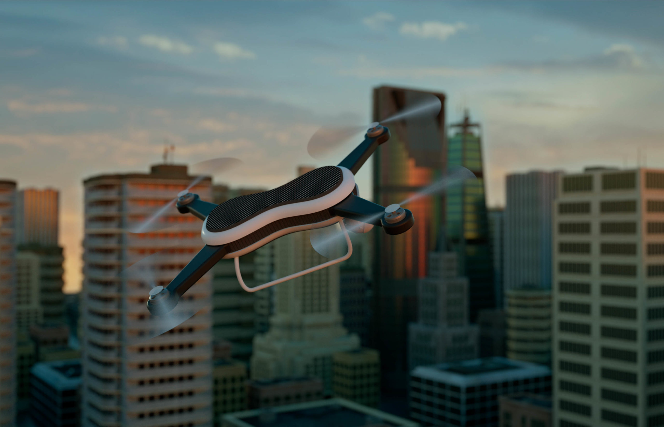 Drones, cities and artificial intelligence - Datascience.aero
