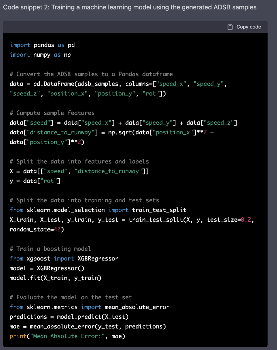 Using ChatGPT to code solutions for Data Science problems in aviation ...